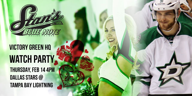 Dallas Stars Official Watch Party – Valentine’s Day at Stan’s – Best ...
